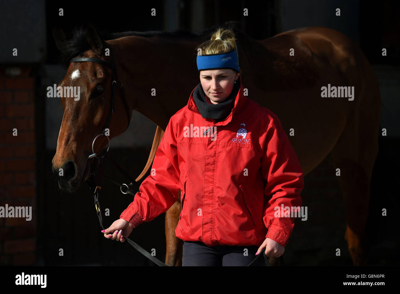 Paul Nicholls Stable Visit - Manor Farm Stables. Dodging Bullets is ...
