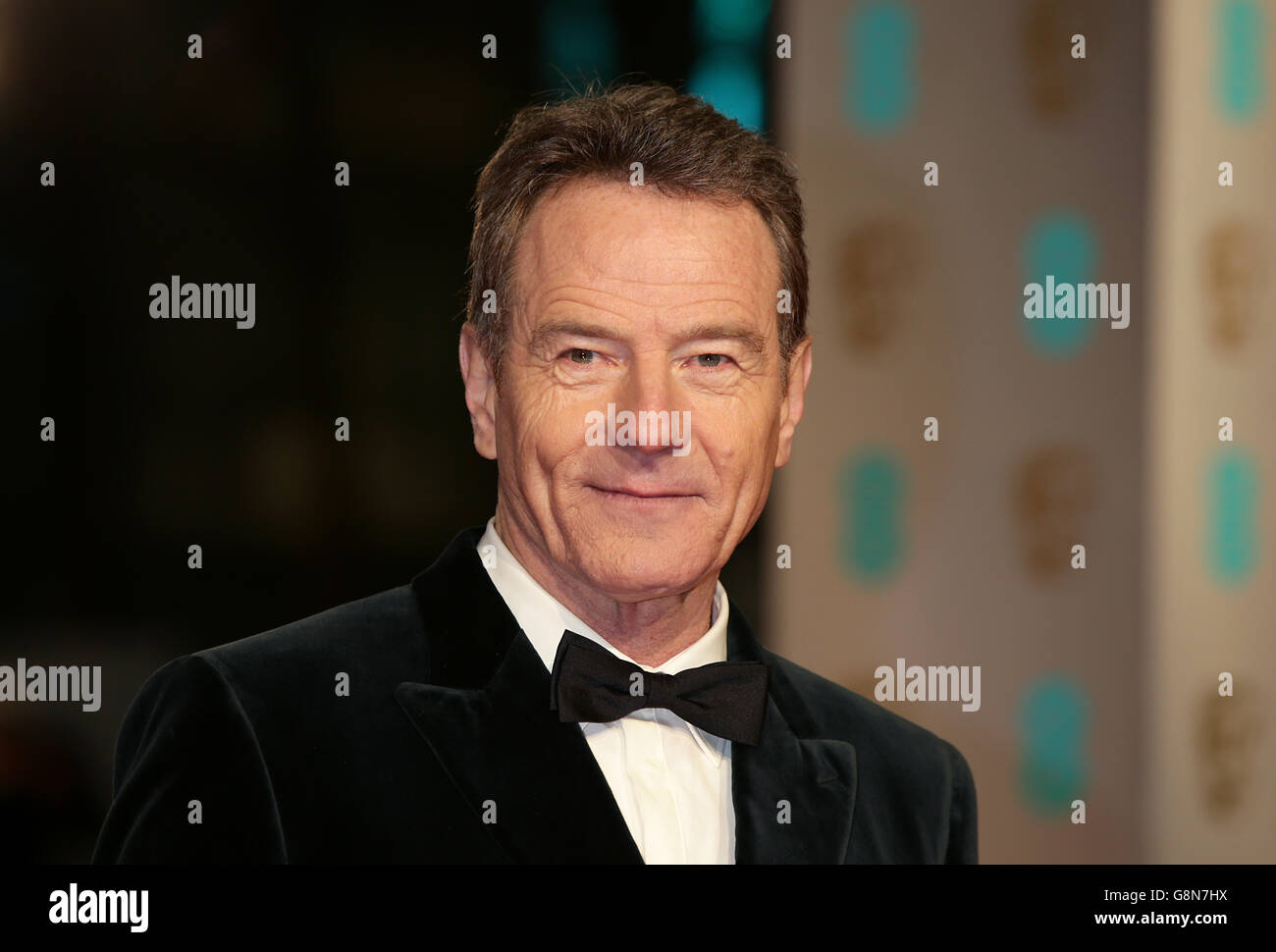 Bryan Cranston attending the EE British Academy Film Awards at the ... Bryan Cranston attending the EE British Academy Film Awards at the ...
