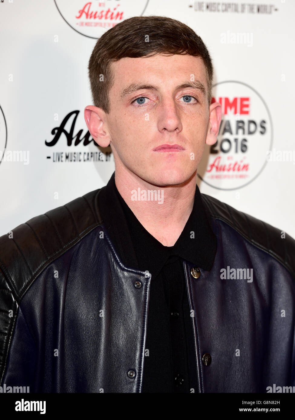 Louis Berry attending the NME Awards 2016 with Austin, Texas, at the O2 ...