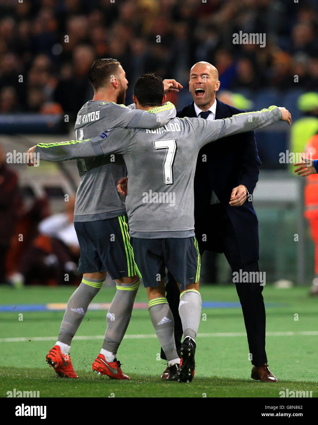 AS Roma v Real Madrid - UEFA Champions League - Round of 16 - First Leg ...