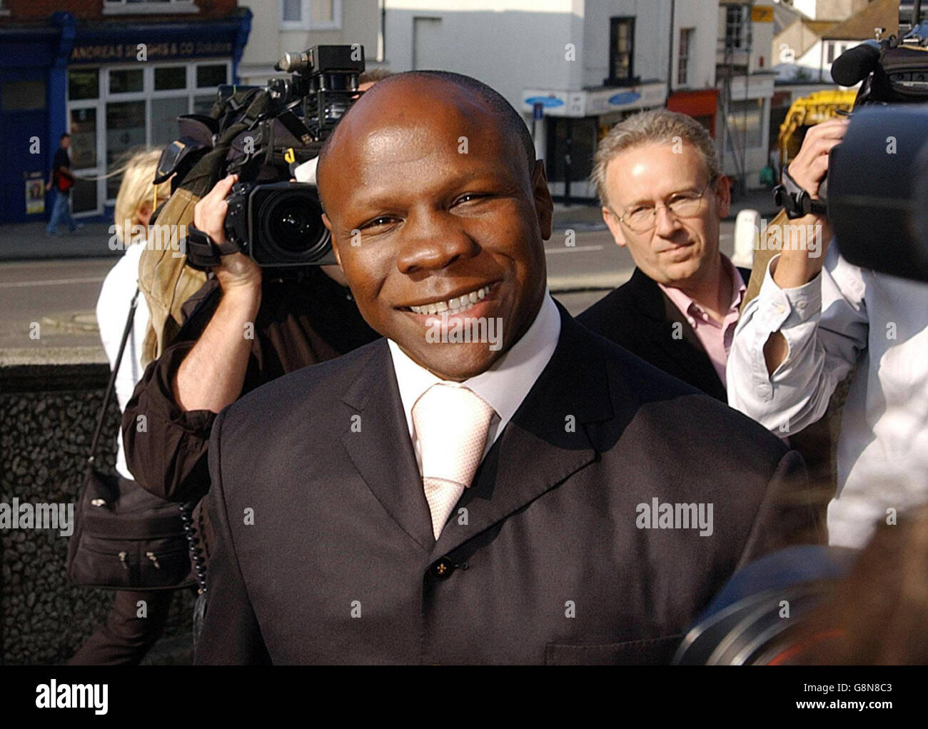 Climbed into cab volvo articulated lorry in sydney street hi-res stock ...