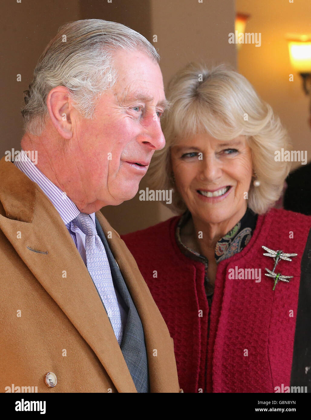 Royal visit to Yorkshire Stock Photo - Alamy