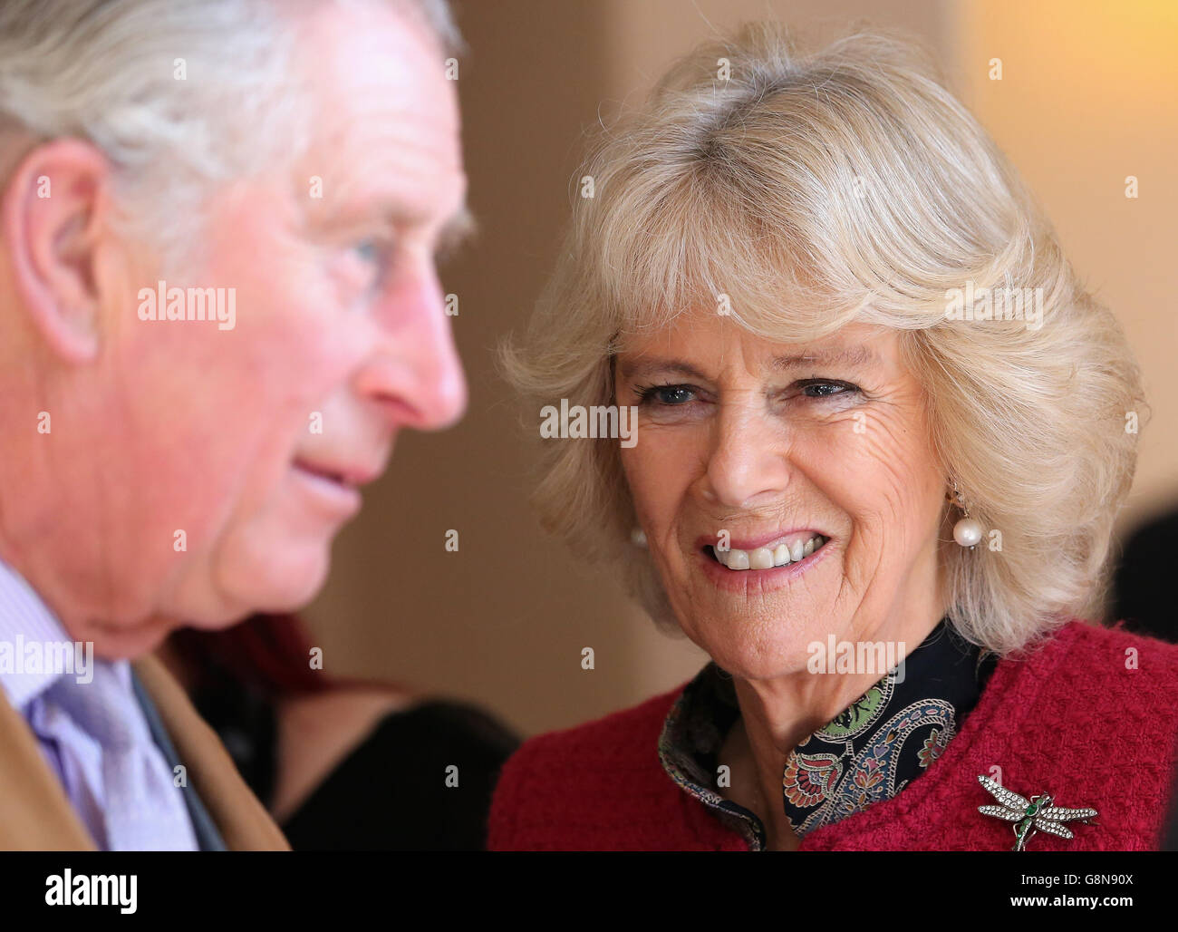 Royal visit to Yorkshire Stock Photo - Alamy