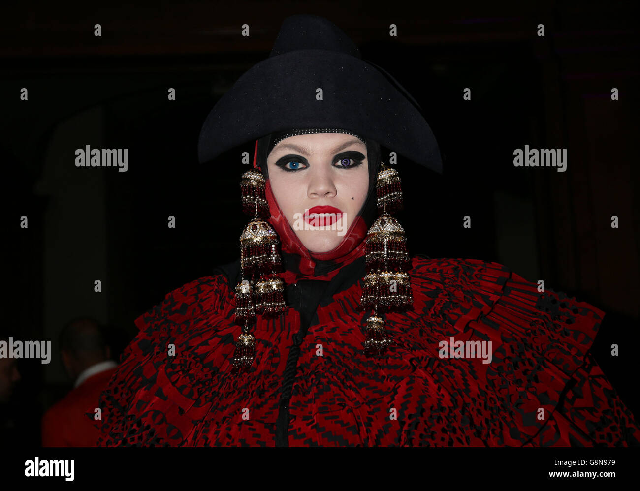 Artist Daniel Lismore attending the PPQ Autumn/ Winter 2016 London ...
