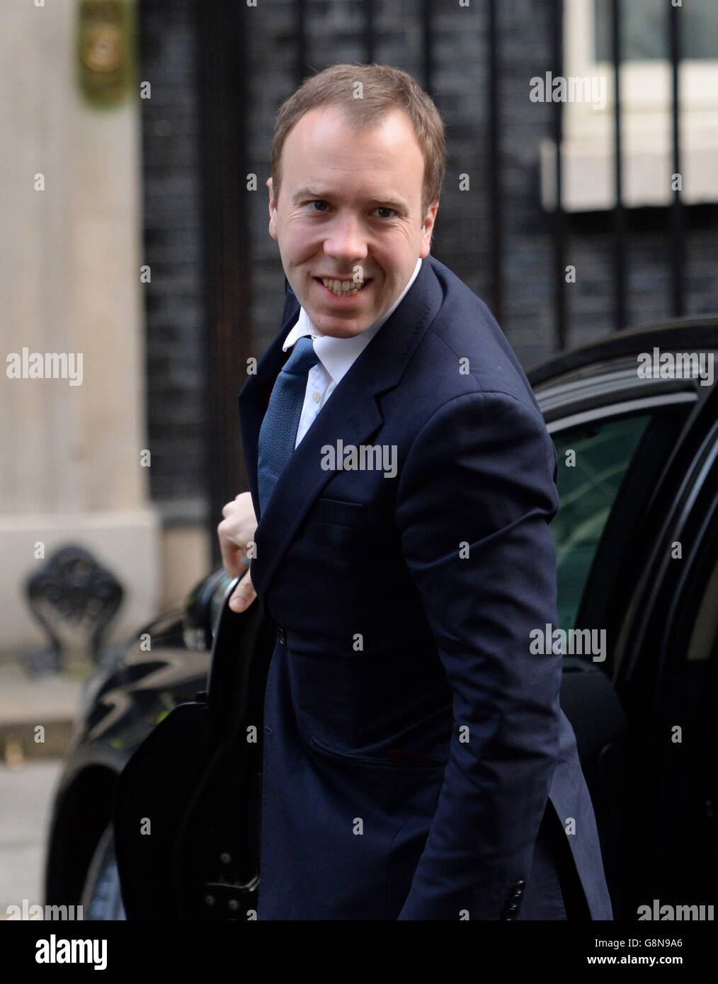 Minister for the Cabinet Office Matt Hancock arrives at 10 Downing ...
