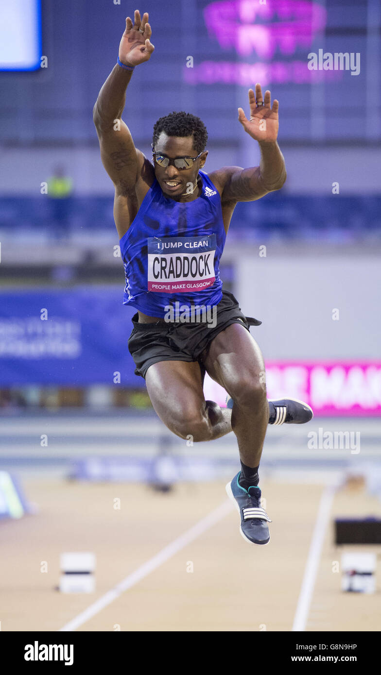 Glasgow Indoor Grand Prix - Emirates Arena Stock Photo - Alamy