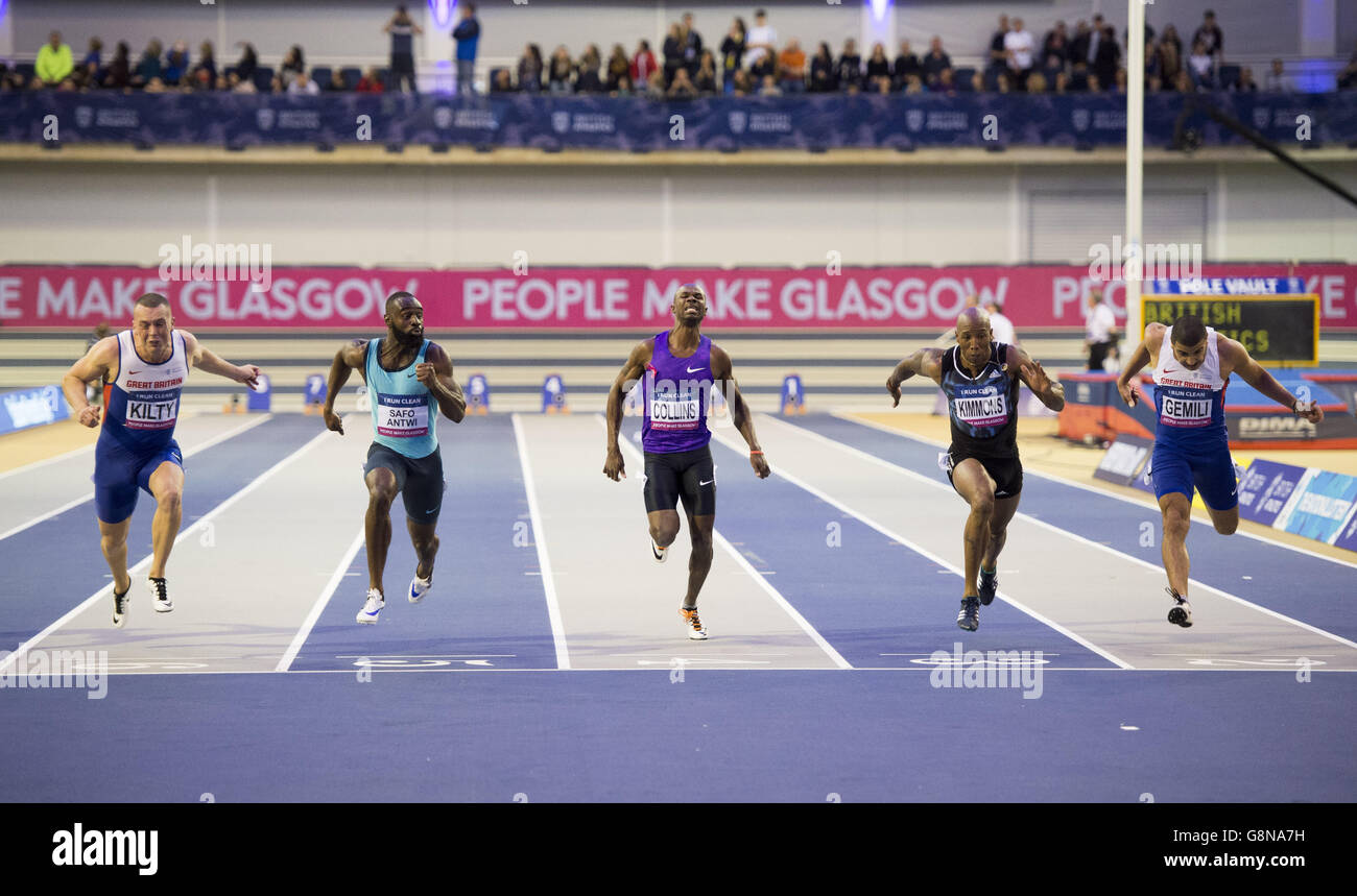 Glasgow Indoor Grand Prix - Emirates Arena Stock Photo - Alamy