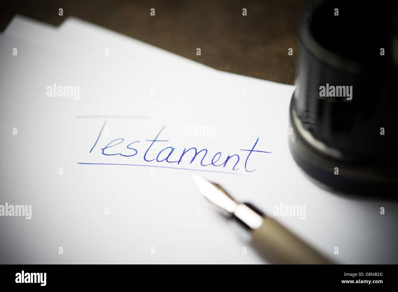 Symbolic picture of a newly implemented Testament , taken on 27/06/16 ...