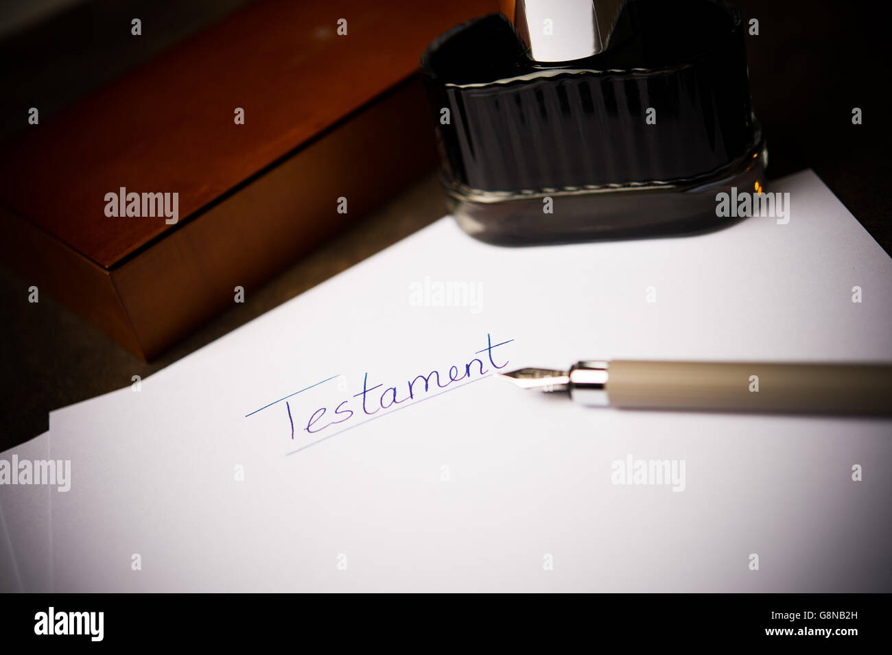 Symbolic picture of a newly implemented Testament , taken on 27/06/16 ...