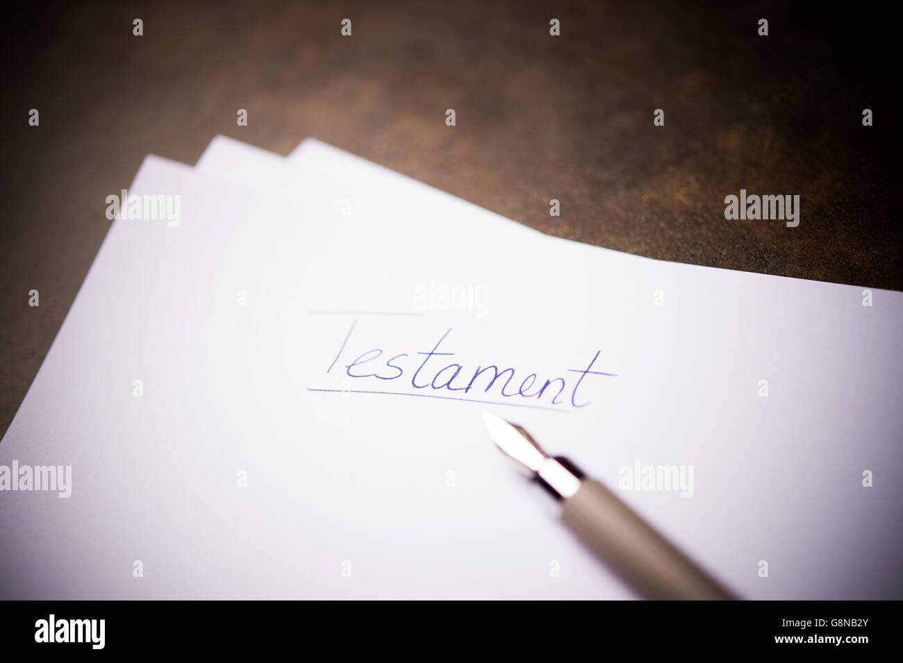 Symbolic picture of a newly implemented Testament , taken on 27/06/16 ...