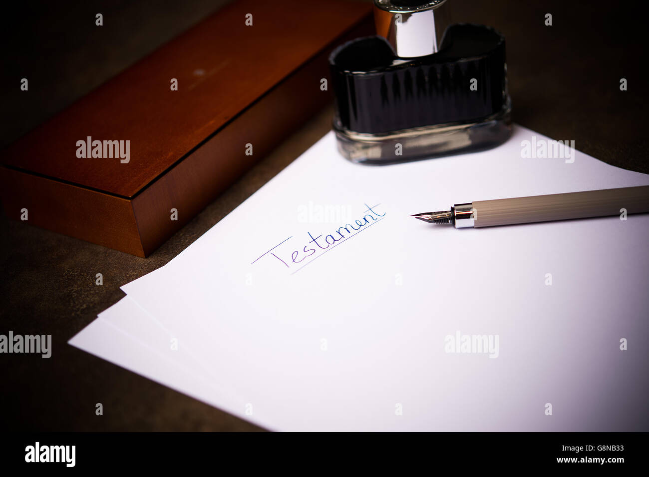 Symbolic picture of a newly implemented Testament , taken on 27/06/16 ...