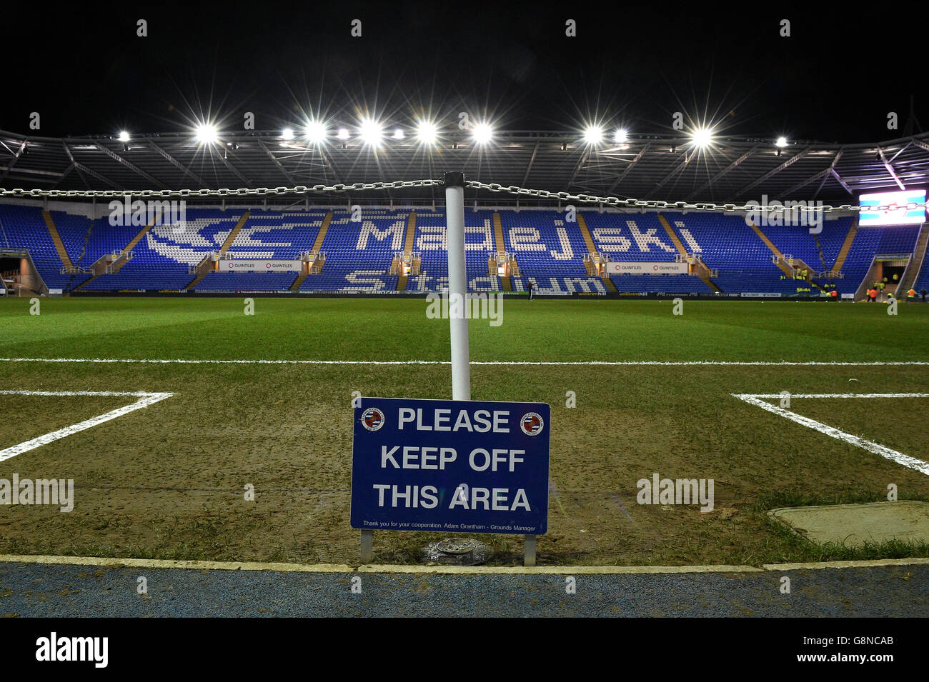 A general view of the Madejski Stadium, home of Reading Stock Photo - Alamy