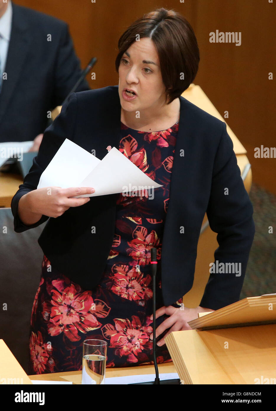 First Minister's Questions Stock Photo - Alamy