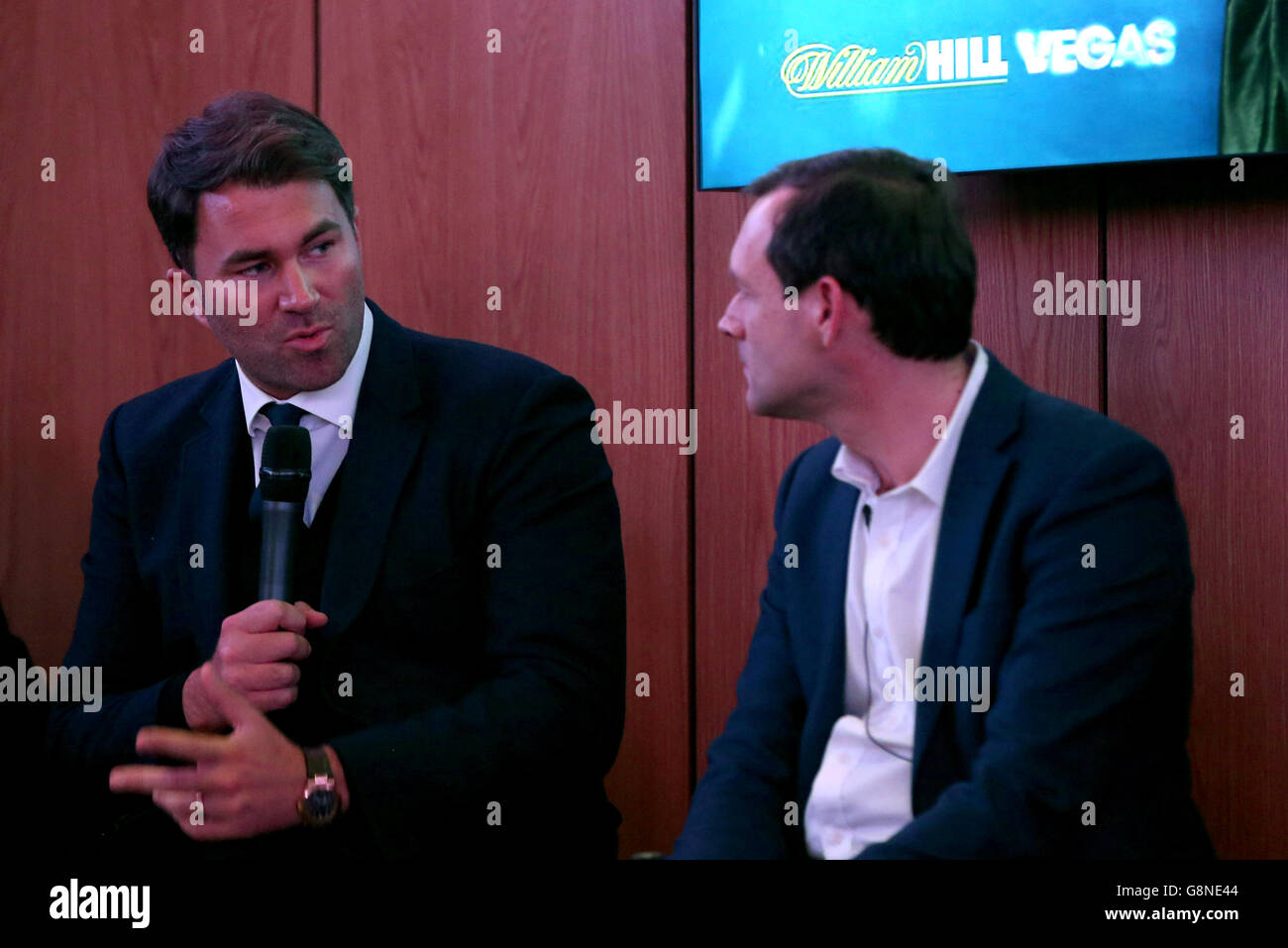 Carl frampton with football fans hi-res stock photography and images ...