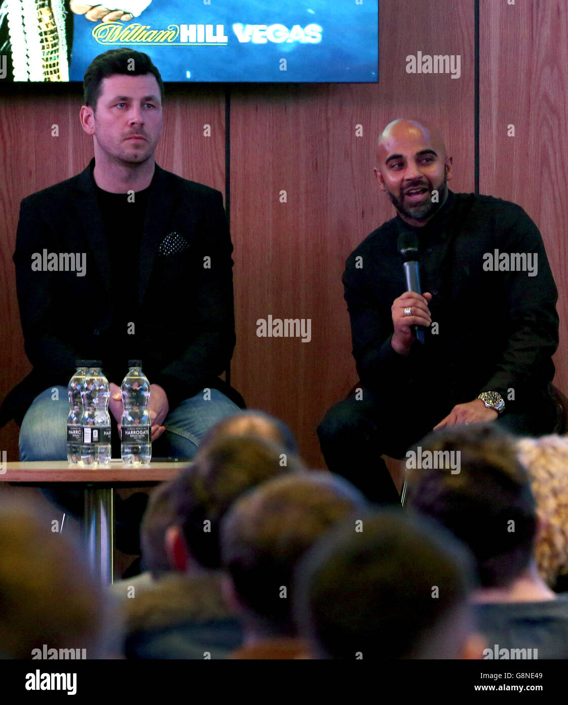 Carl frampton with football fans hi-res stock photography and images ...