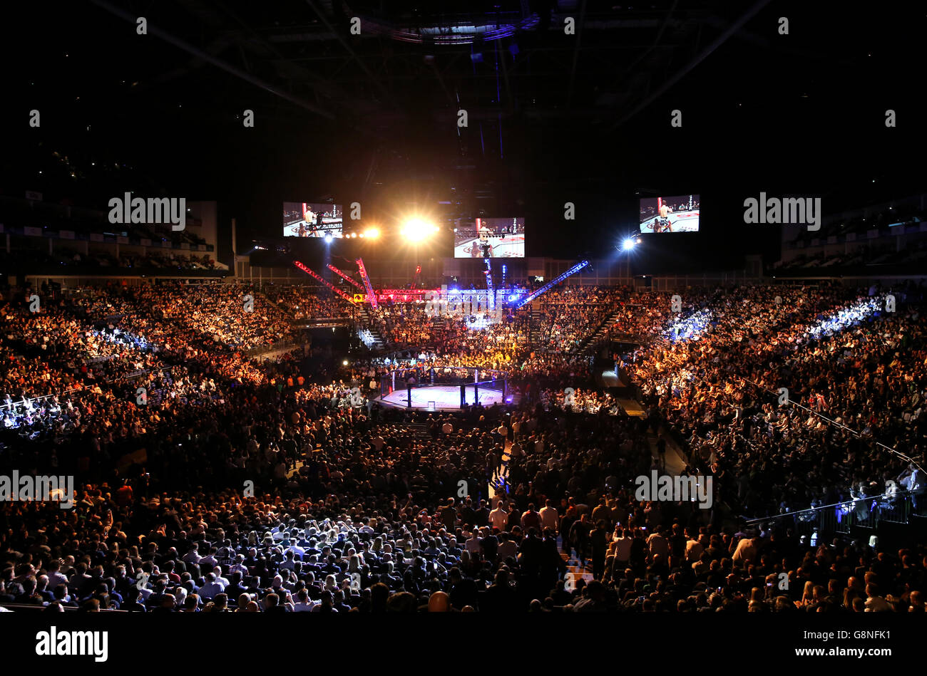 UFC Fight Night 84 - 02 Arena Stock Photo - Alamy