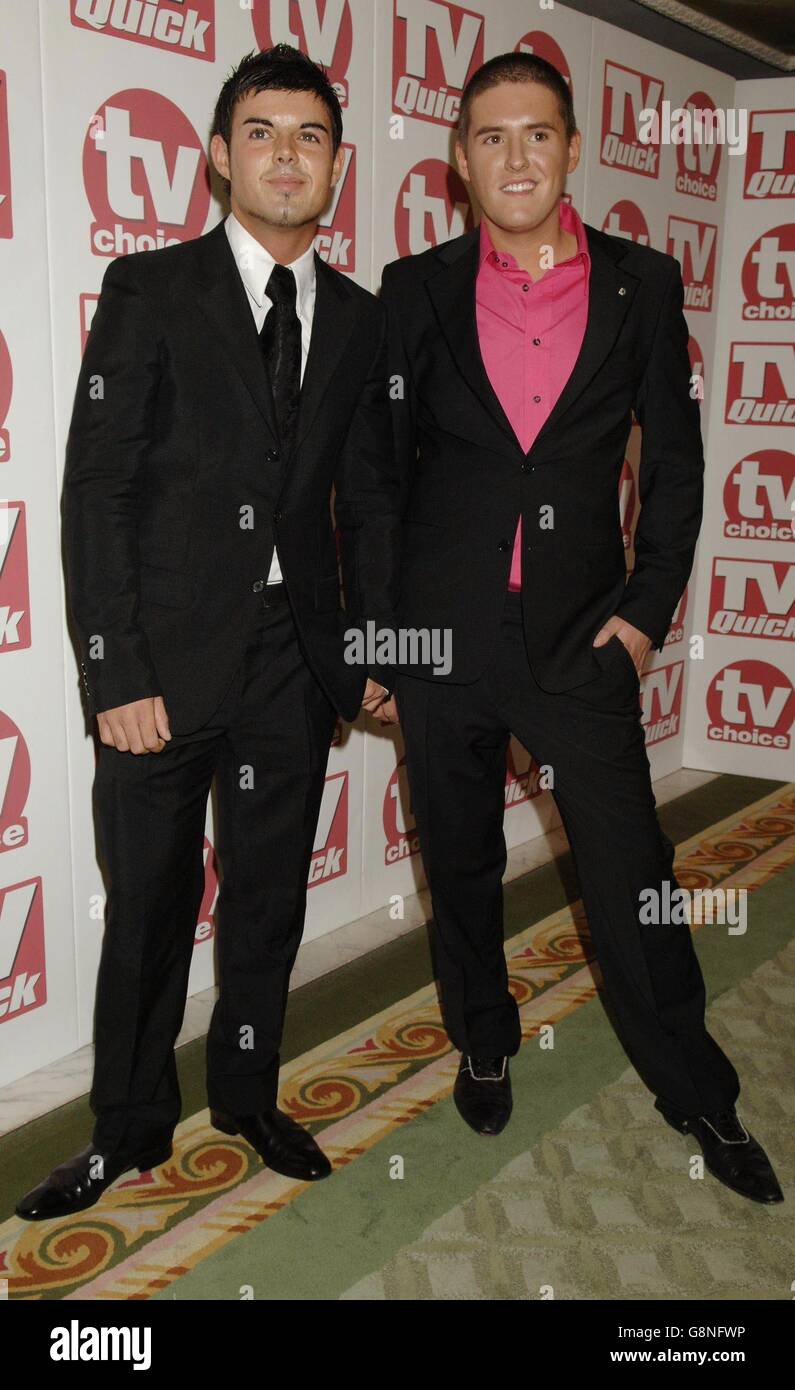 TV Quick and TV Choice Awards2005 - Dorchester Hotel Stock Photo - Alamy