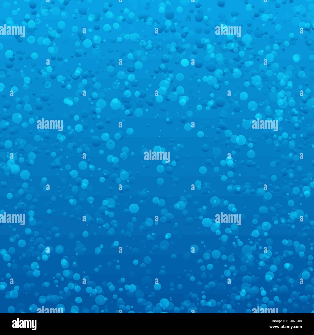 Blue color abstract water bubbles background. Fizzy water backdrop ...