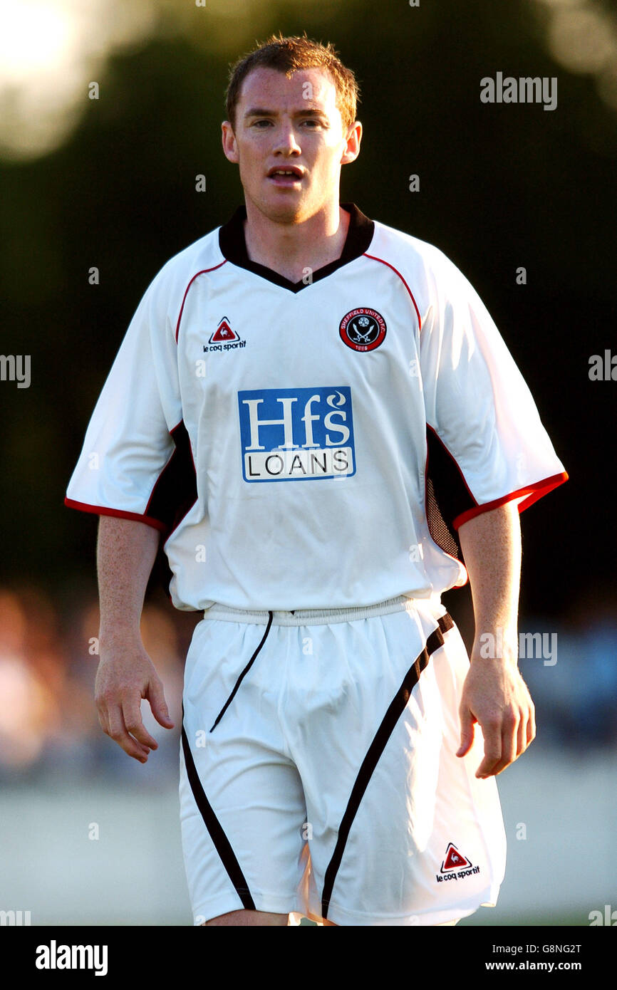 Soccer friendly worksop town sheffield hi-res stock photography and ...