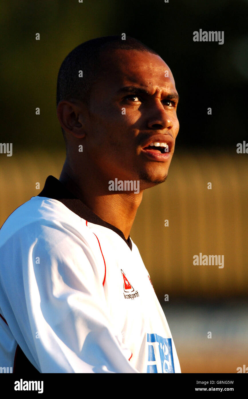 Soccer - Friendly - Worksop Town v Sheffield United - Sandy Lane. Danny ...