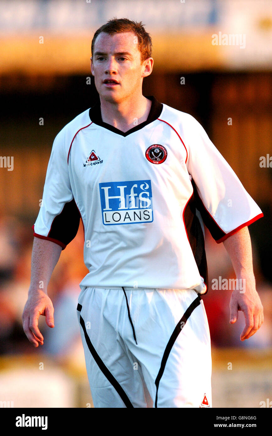 Soccer friendly worksop town sheffield hi-res stock photography and ...