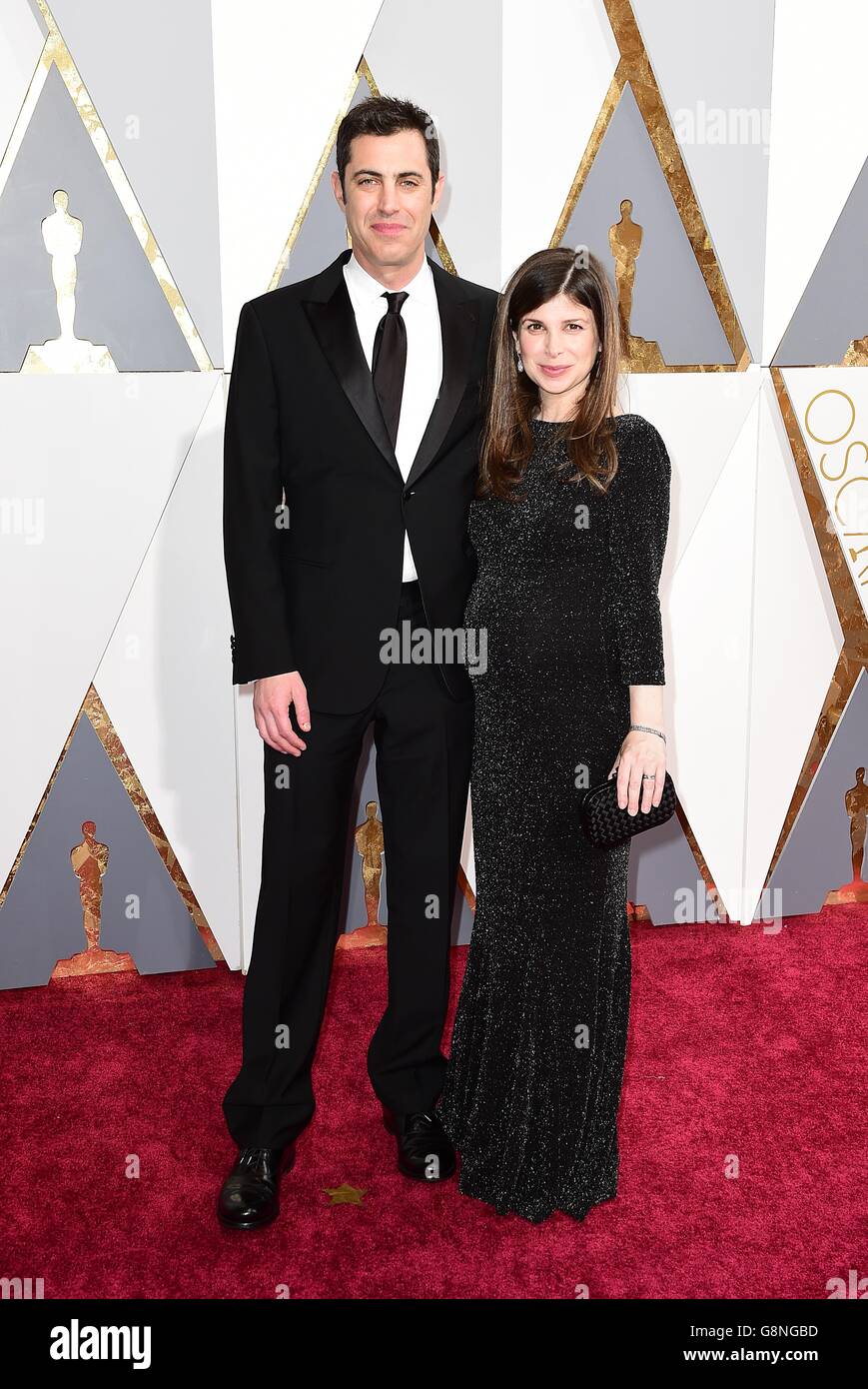 Josh Singer and Laura Dave arriving at the 88th Academy Awards held at ...
