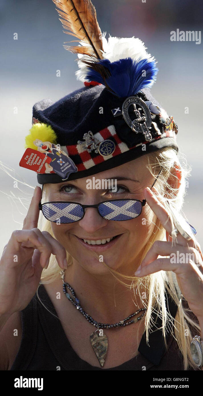 Glengarry hat hi-res stock photography and images - Alamy