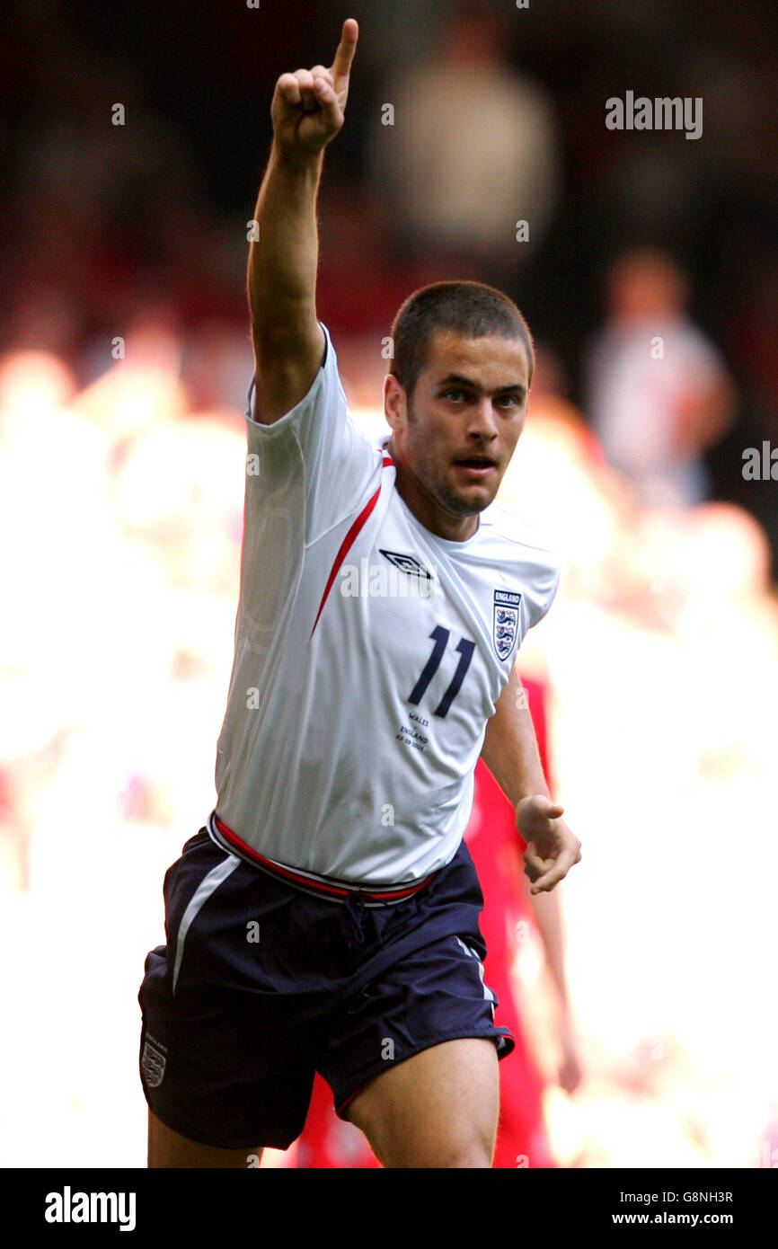 Soccer fifa world cup 2006 qualifier group six england wales hi-res ...