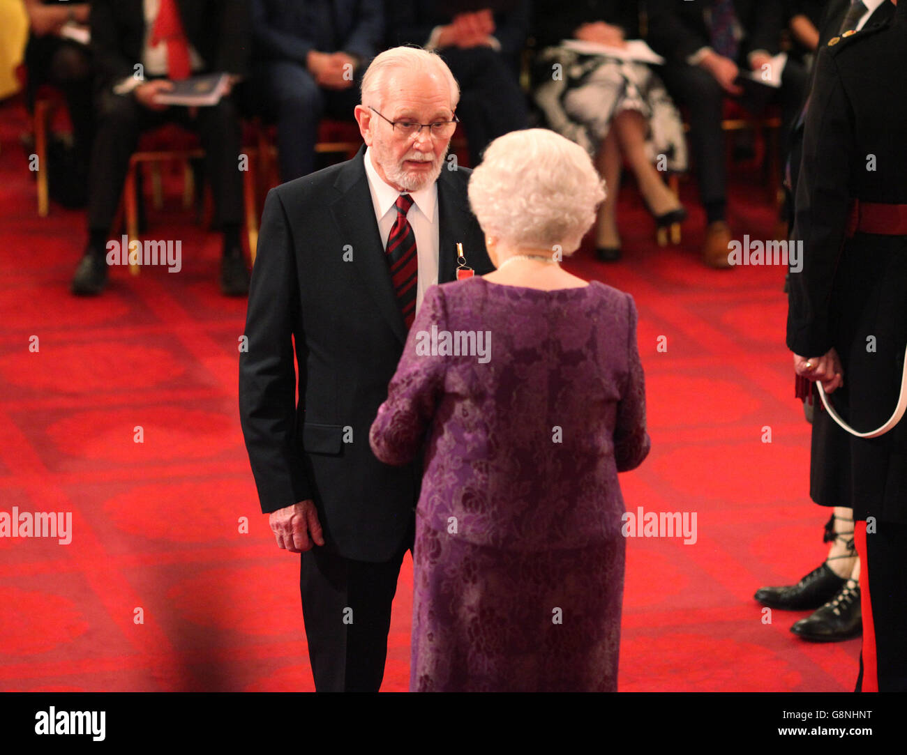 George Batts from Maidstone is made an MBE (Member of the Order of the ...