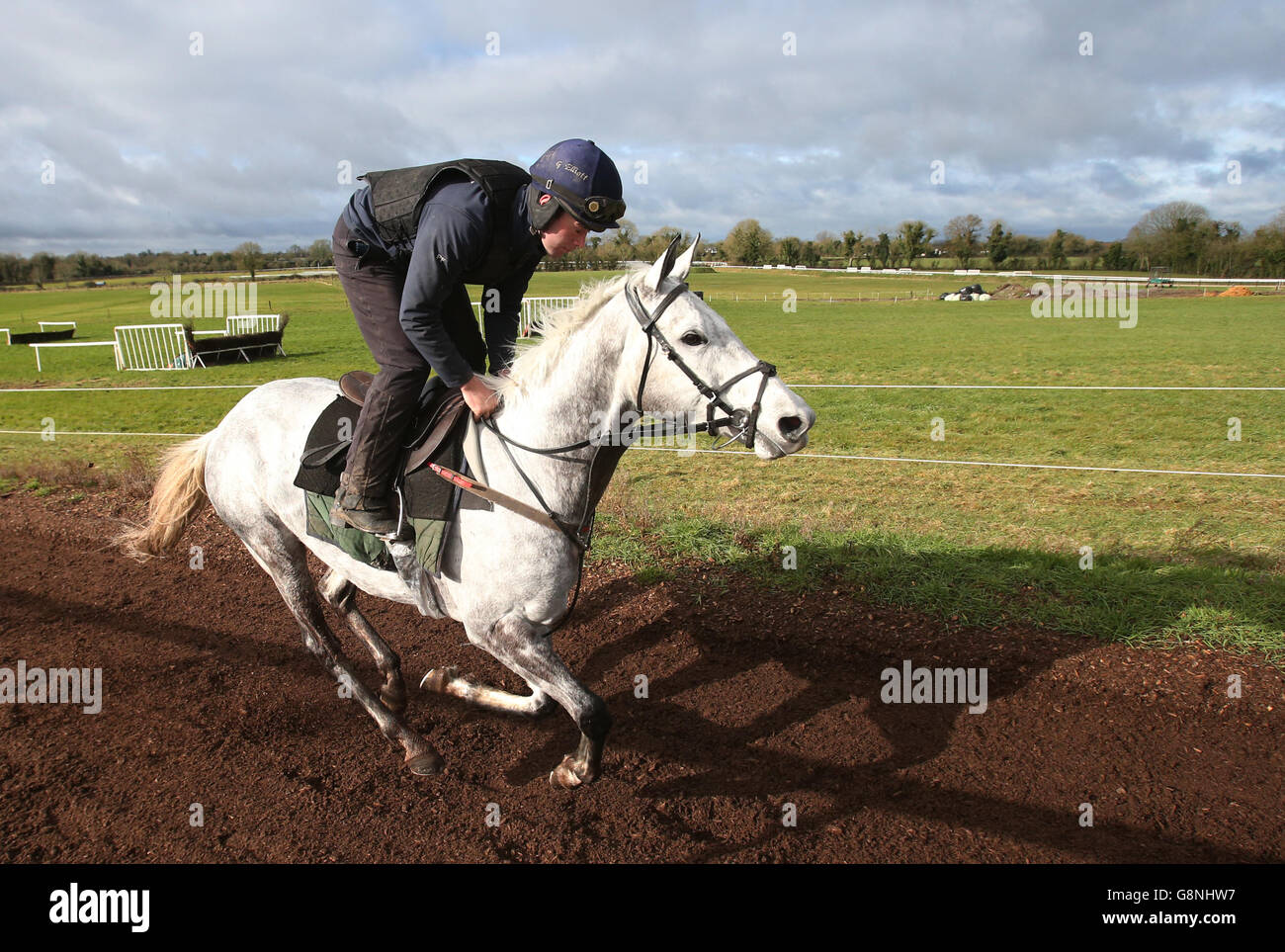 Gordon Elliott Stable Visit - Cullentra House Stock Photo - Alamy
