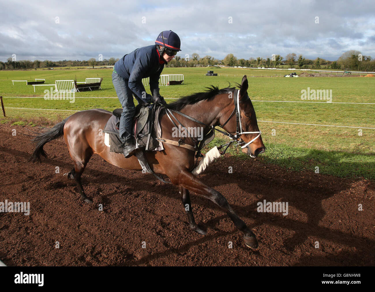 Gordon Elliott Stable Visit - Cullentra House. Missy Tata on the ...