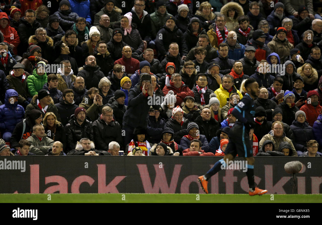 Raheem sterling liverpool fans hi-res stock photography and images - Alamy
