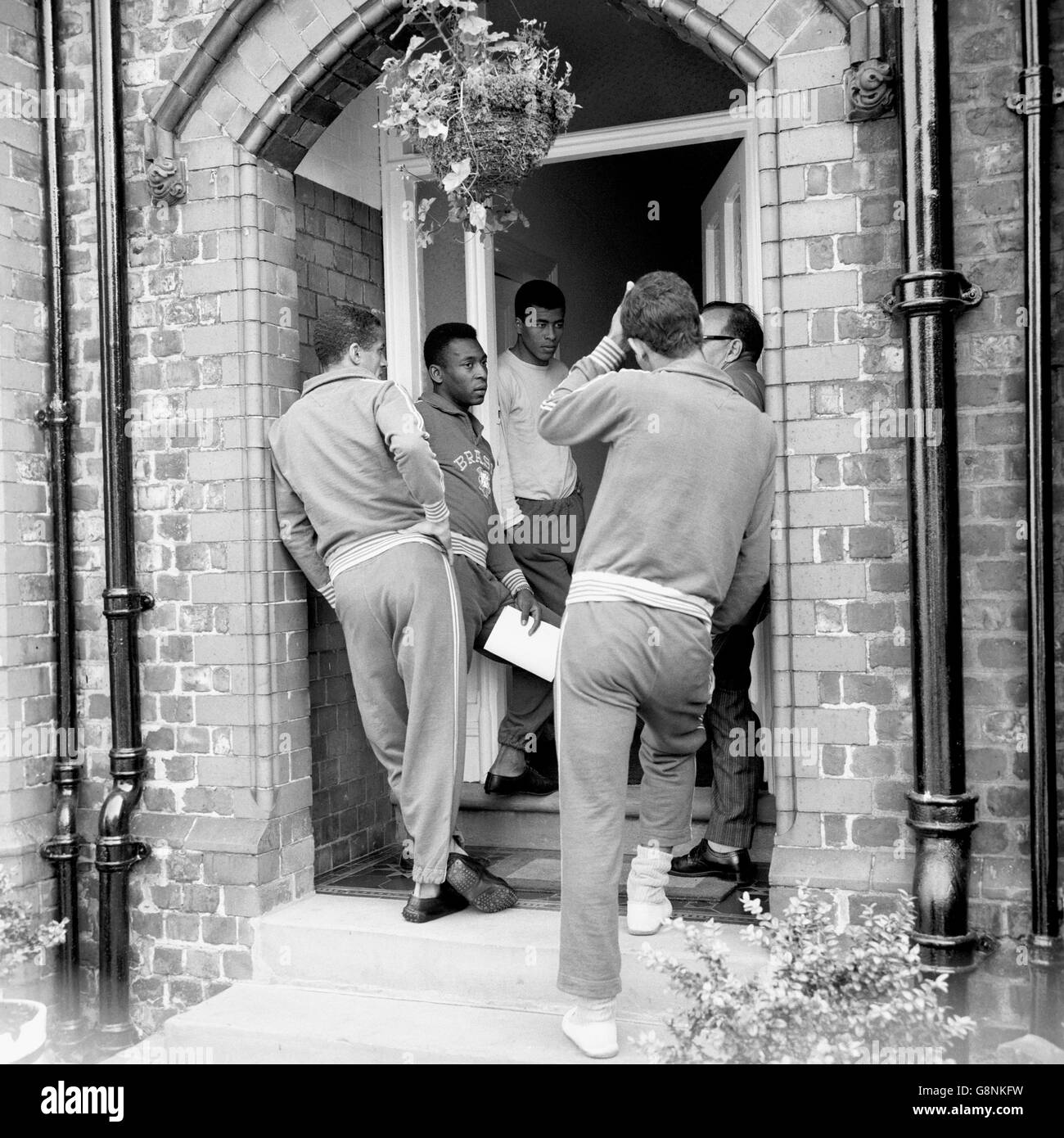 Engaged in Black and White Stock Photos & Images - Alamy