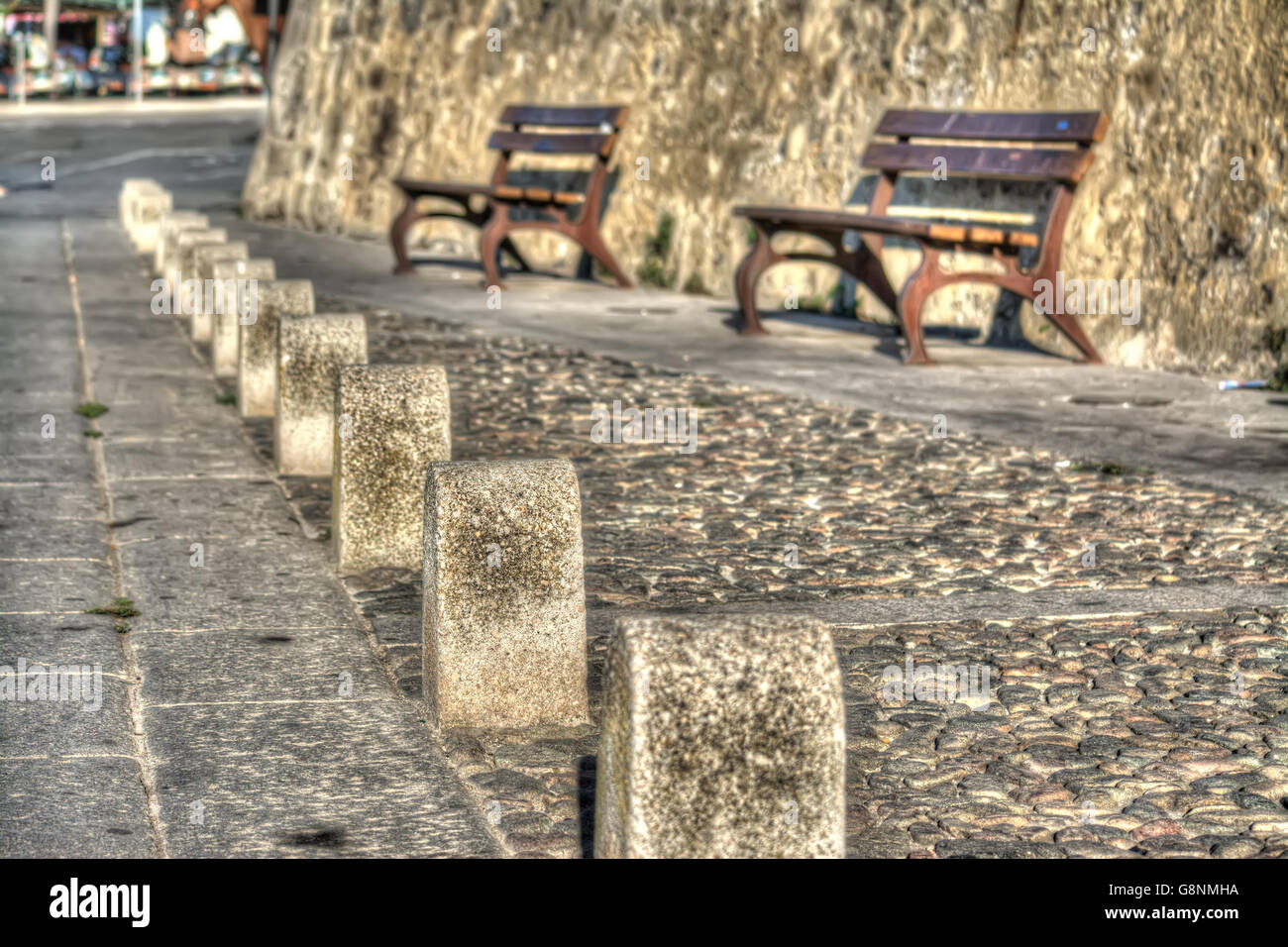 Cement pylons hi-res stock photography and images - Alamy
