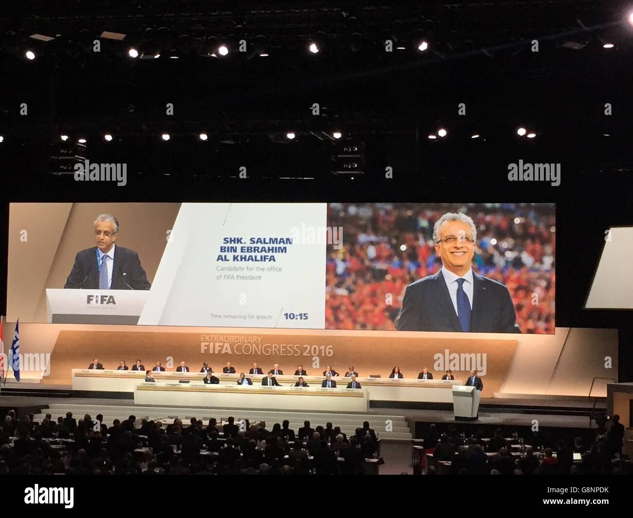 Fifa congress 2016 hi-res stock photography and images - Alamy