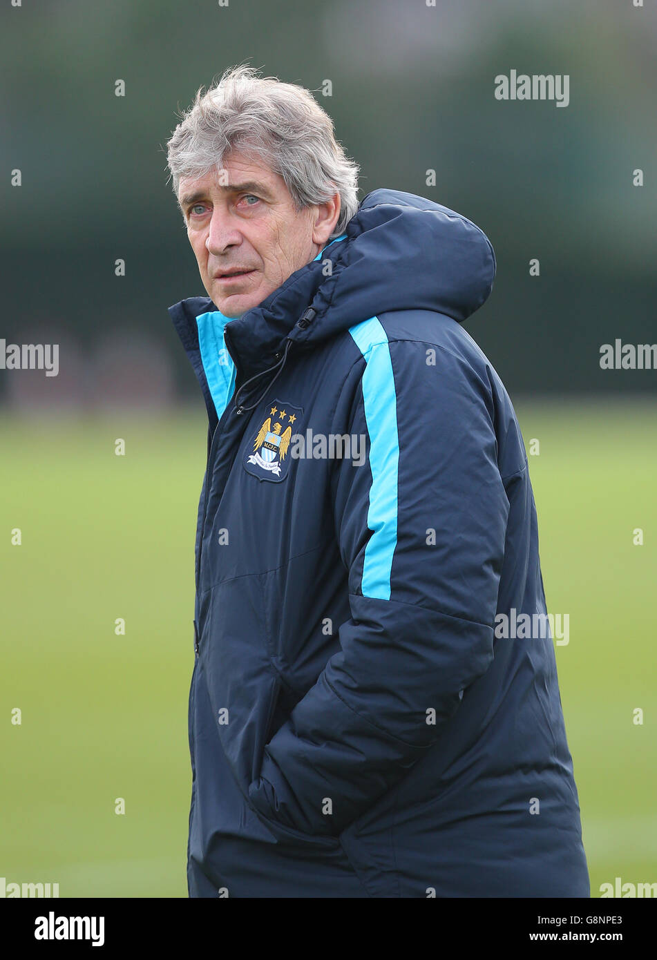 Manchester City Training - City Football Academy Stock Photo - Alamy