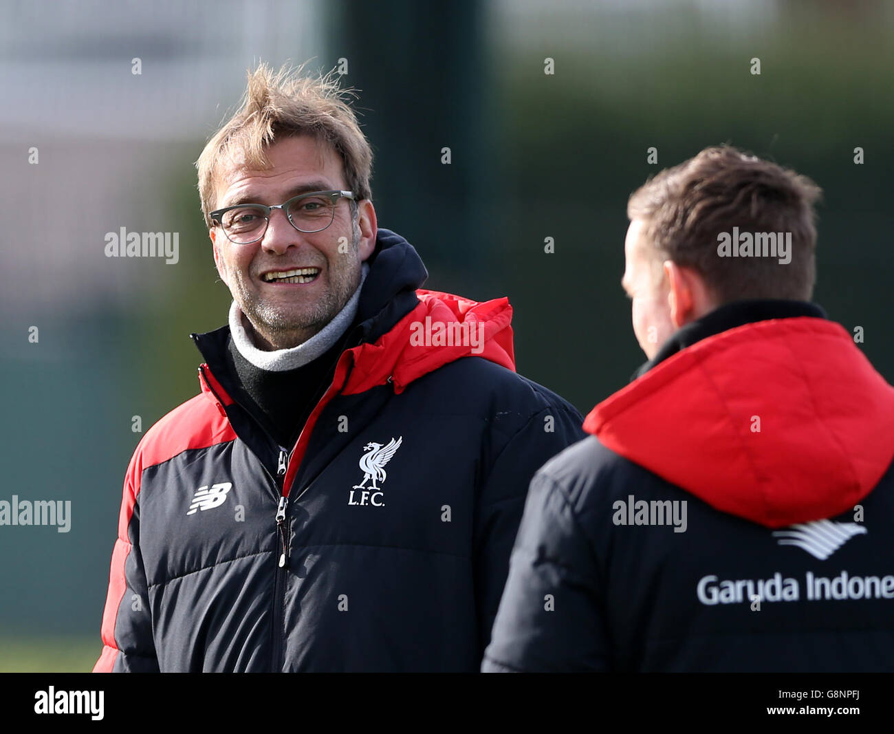 Football manager jurgen klopp hi-res stock photography and images - Alamy