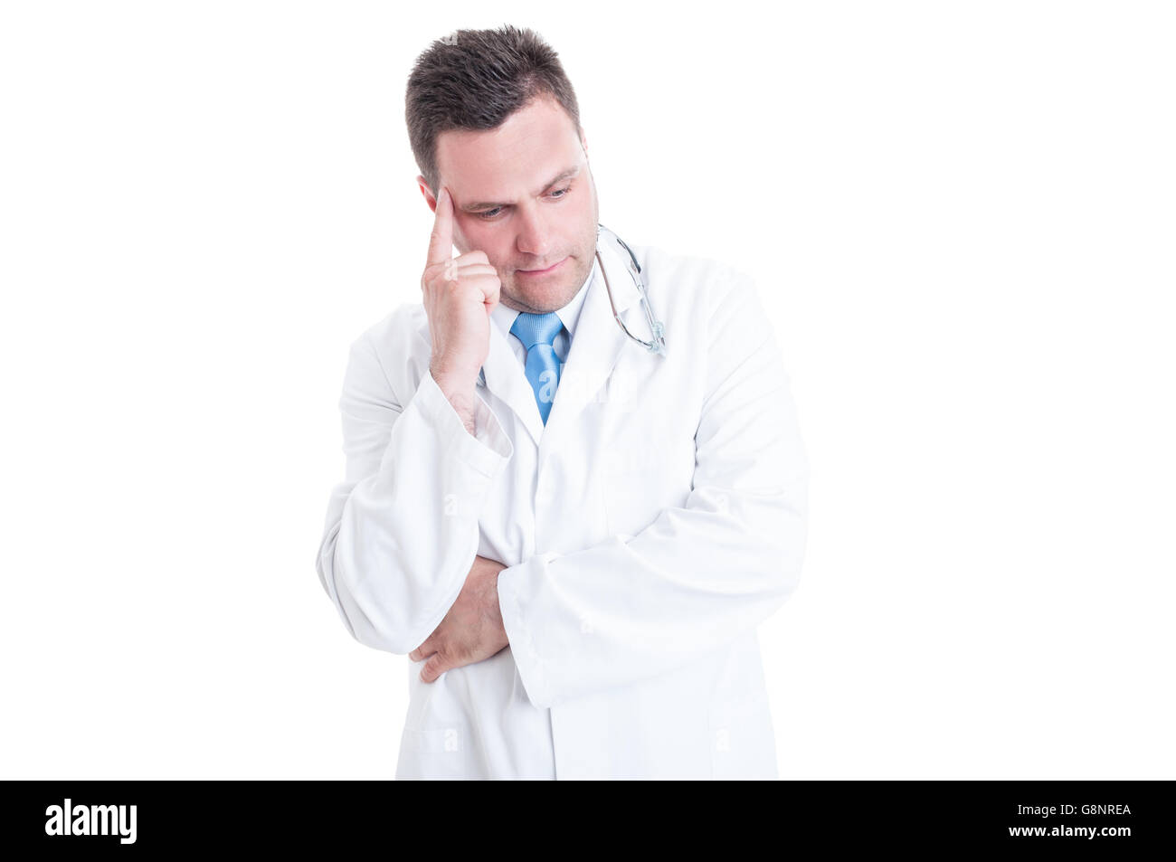 Male medic doctor feeling hi-res stock photography and images - Alamy