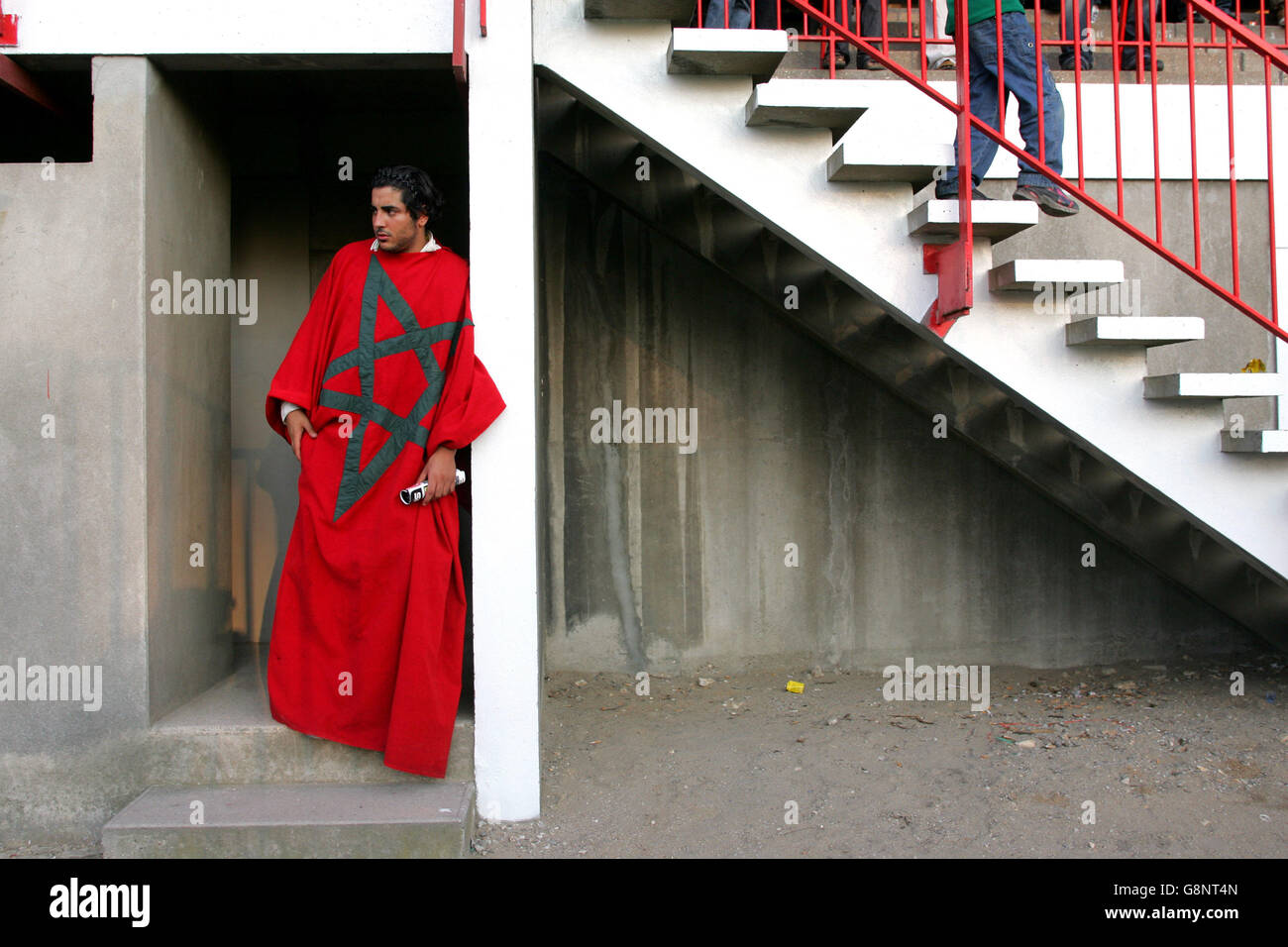 Football fans morocco hi-res stock photography and images - Alamy