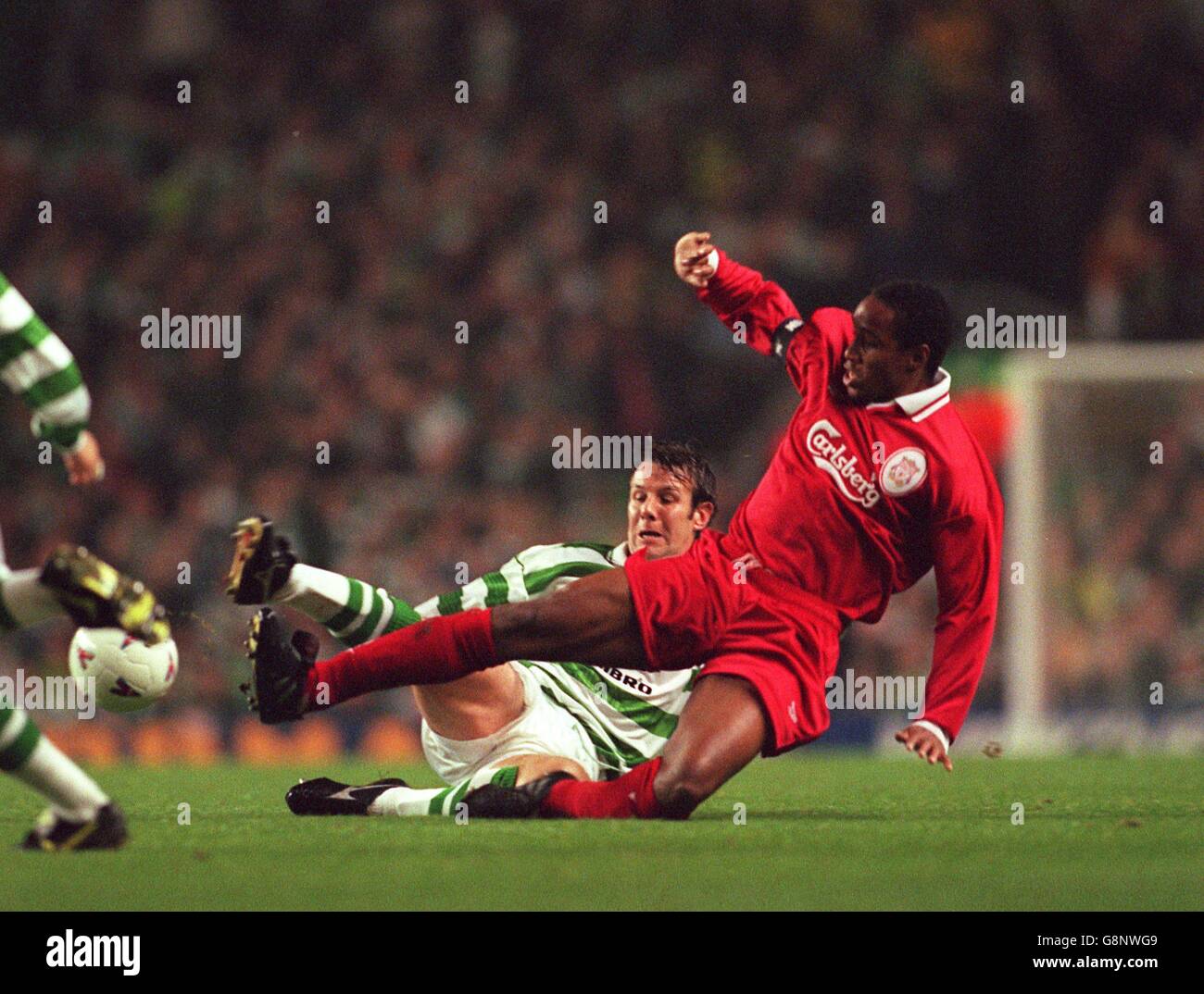 Soccer - UEFA Cup First Round Second Leg - Liverpool v Celtic Stock ...