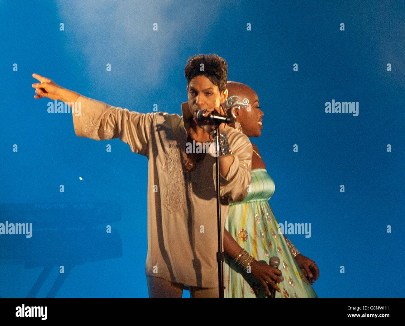 In Focus: Musician Prince Dies At 57 21 Apr 2016 Images Taken Hop Farm ...