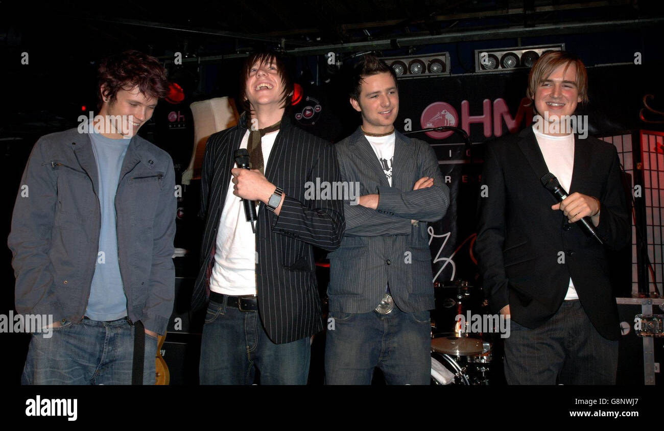Boy band McFly launch HMV's new digital download service today with a ...