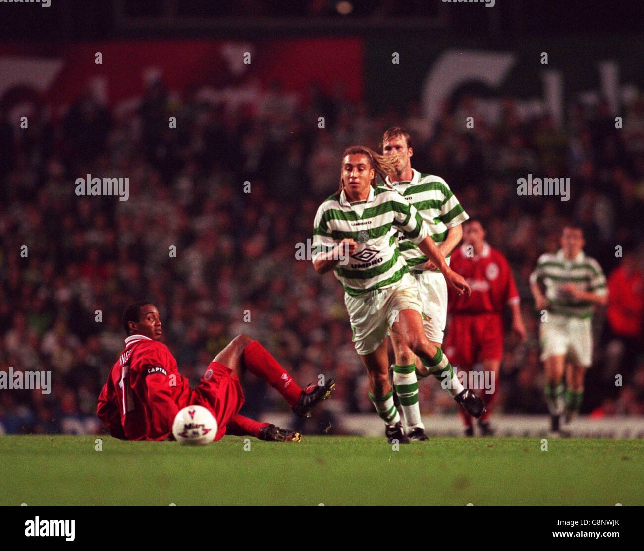 Soccer - UEFA Cup First Round Second Leg - Liverpool v Celtic Stock ...