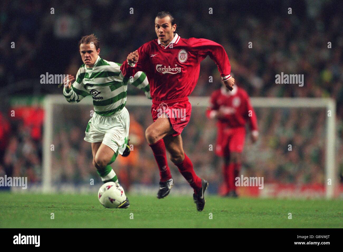 Soccer - UEFA Cup First Round Second Leg - Liverpool v Celtic Stock ...