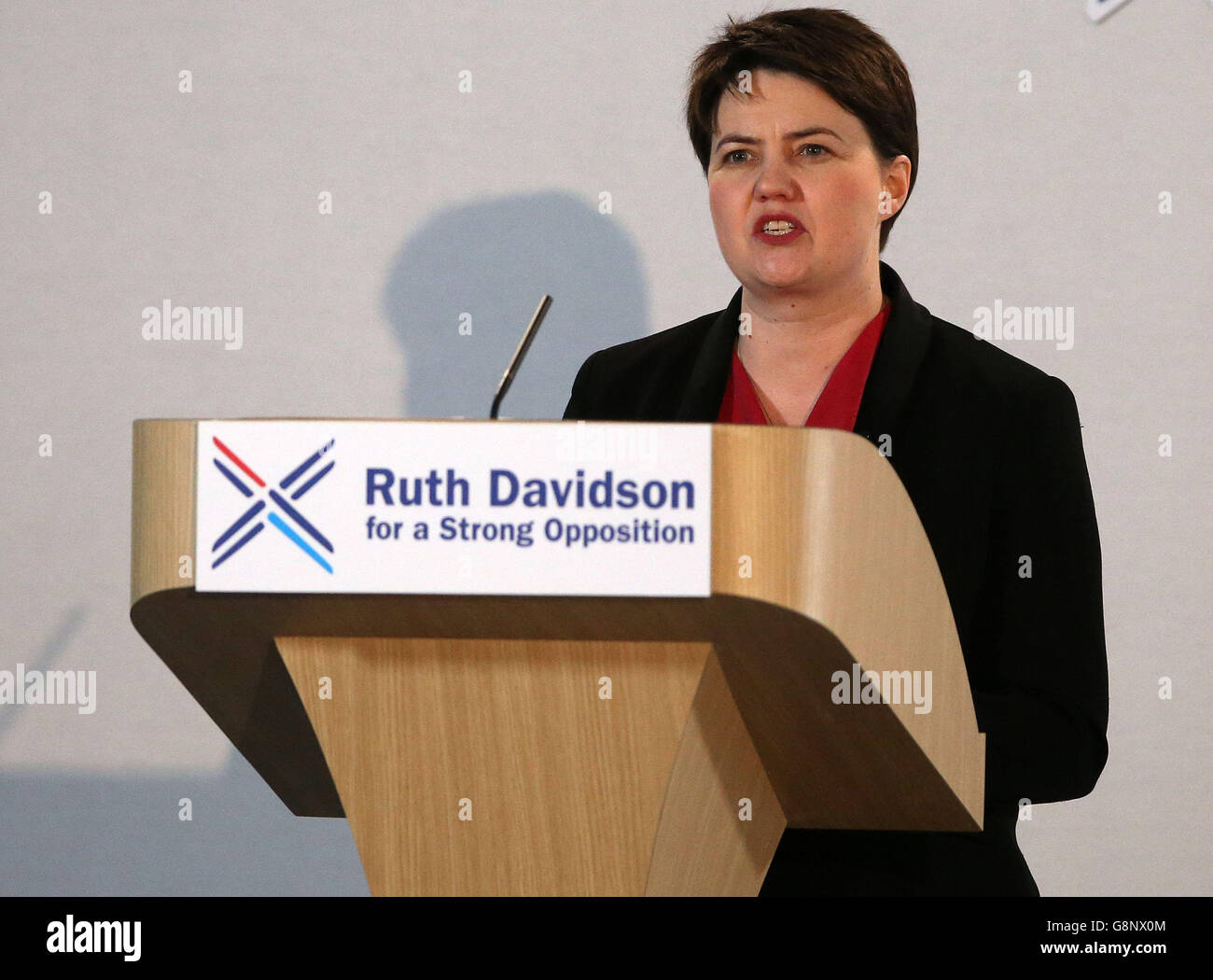 Scottish Conservative leader Ruth Davidson speaks at the annual ...
