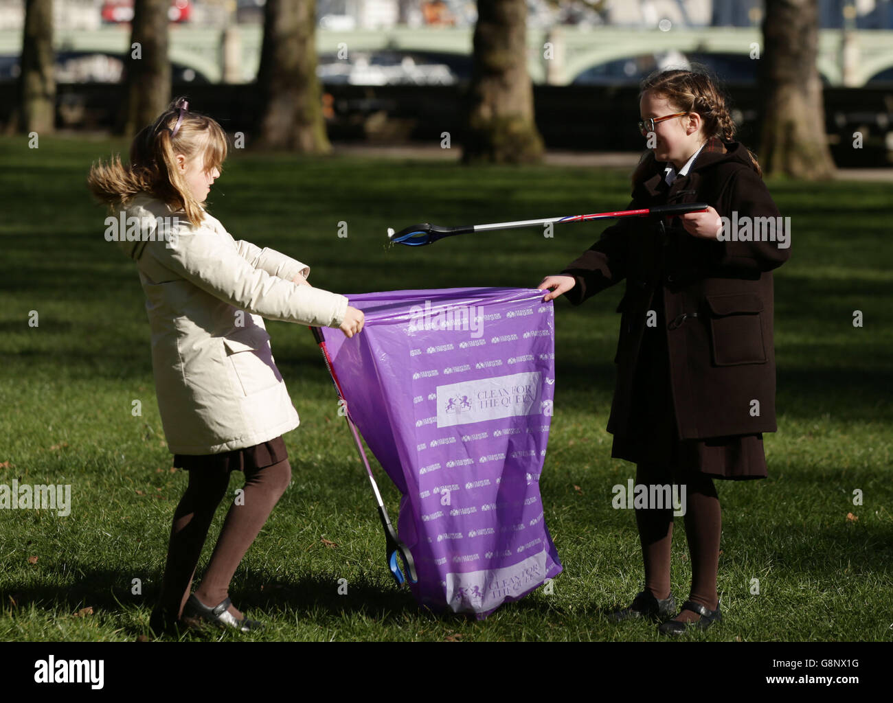 Winners clean queen schools poster competition hi-res stock photography ...