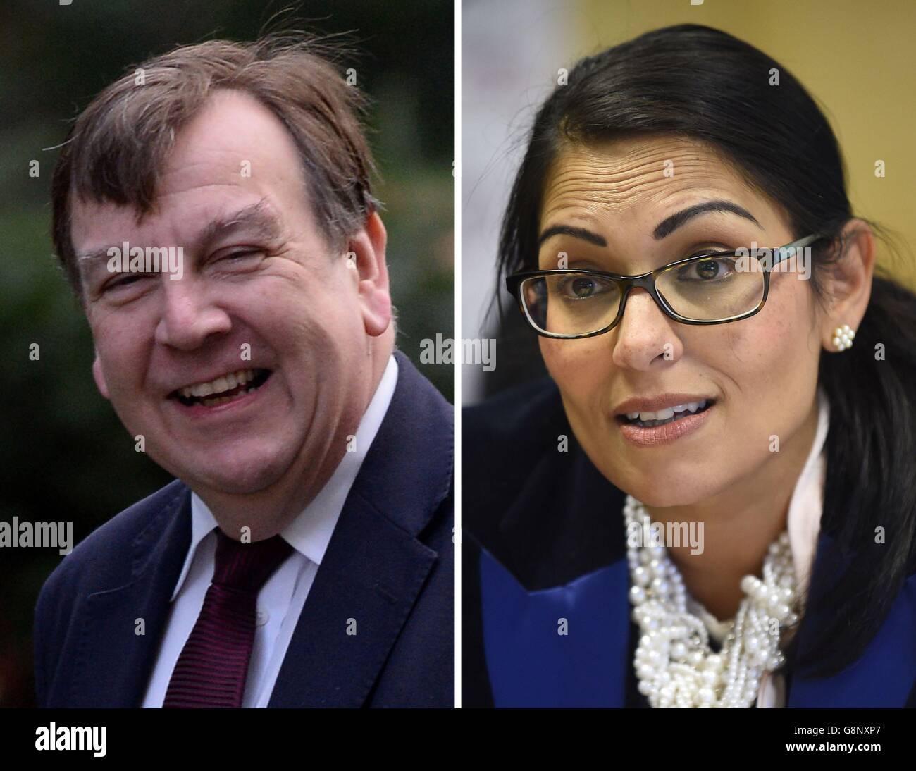 Undated file photos of Culture Secretary John Whittingdale and ...