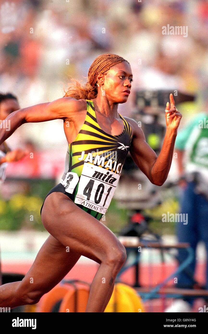 Merlene ottey hi-res stock photography and images - Alamy