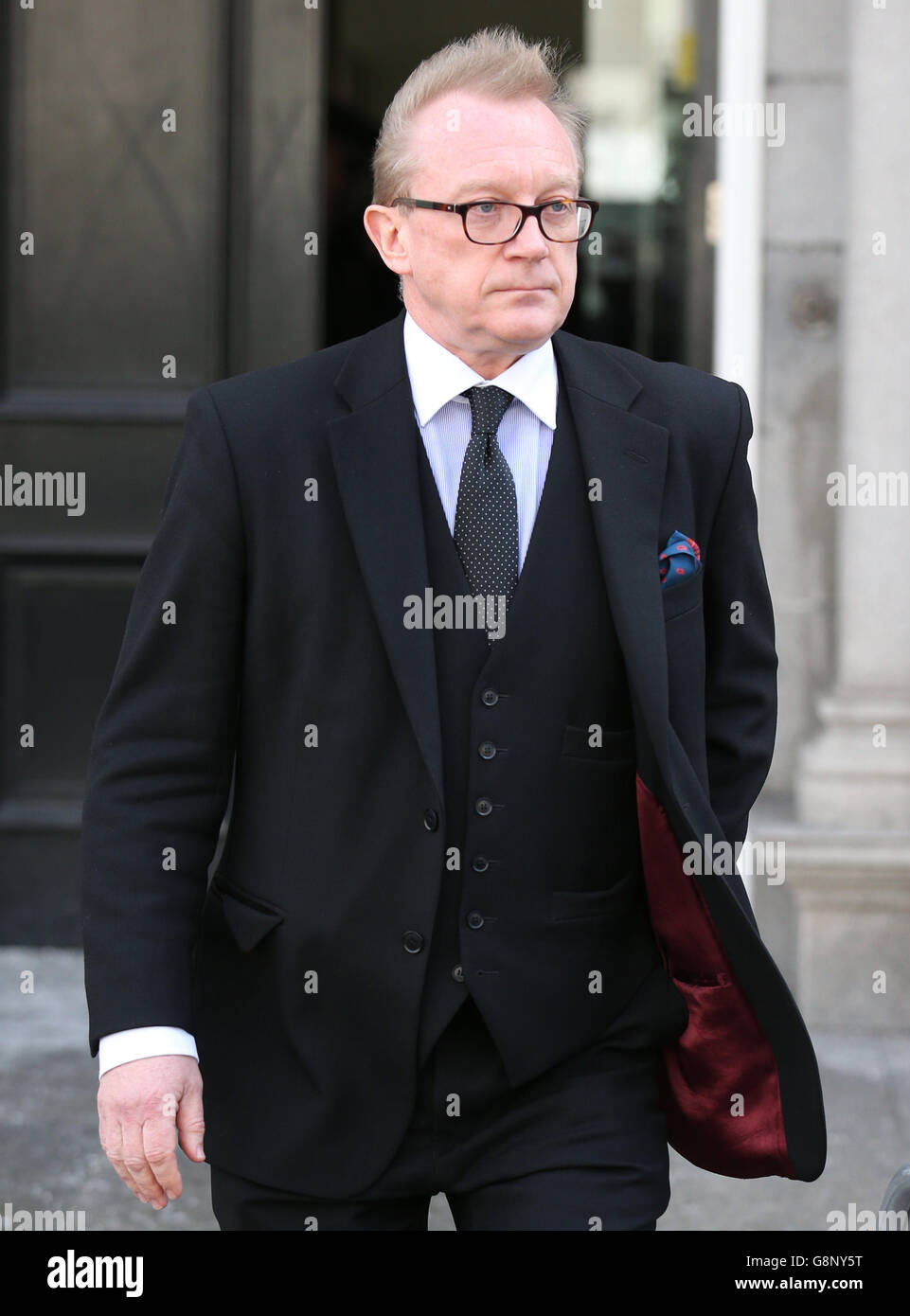 Advocate depute alex prentice at the high court hi-res stock ...