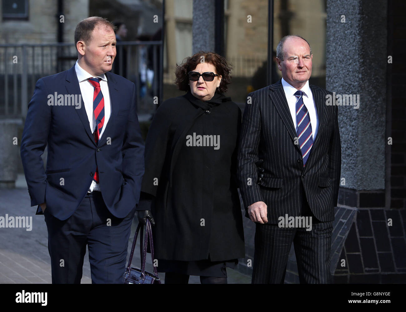 Family members of Captain Thomas Clarke (names not given) at Oxford ...